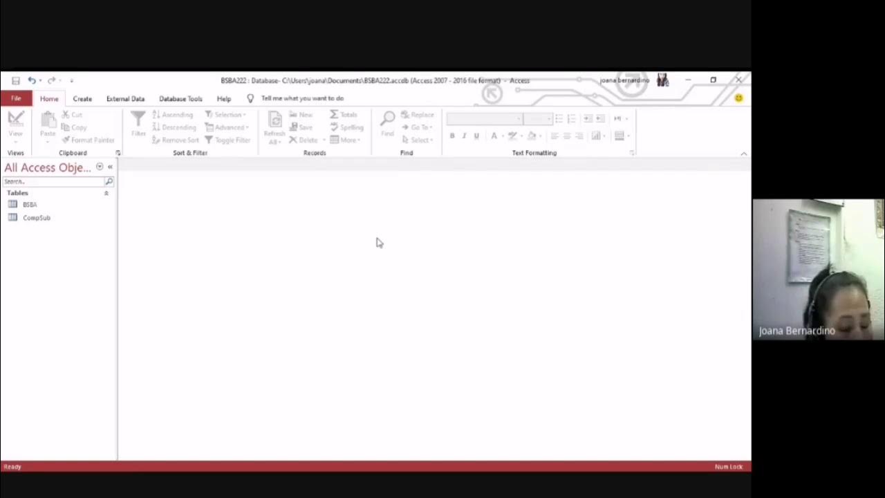 How to Create Blank Form, Insert Button and Close Window Form in MS ACCESS ( in Eng & Hiligaynon ...