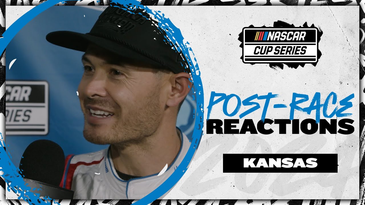 Larson calls his win at Kansas 'crazy' as he reflects on the 0.001 ...