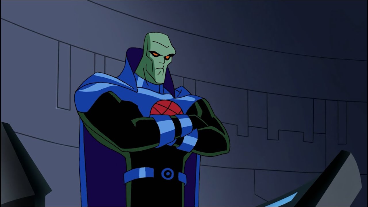 Martian Manhunter (Justice Lord) (DCAU) Powers and Fight Scenes ...