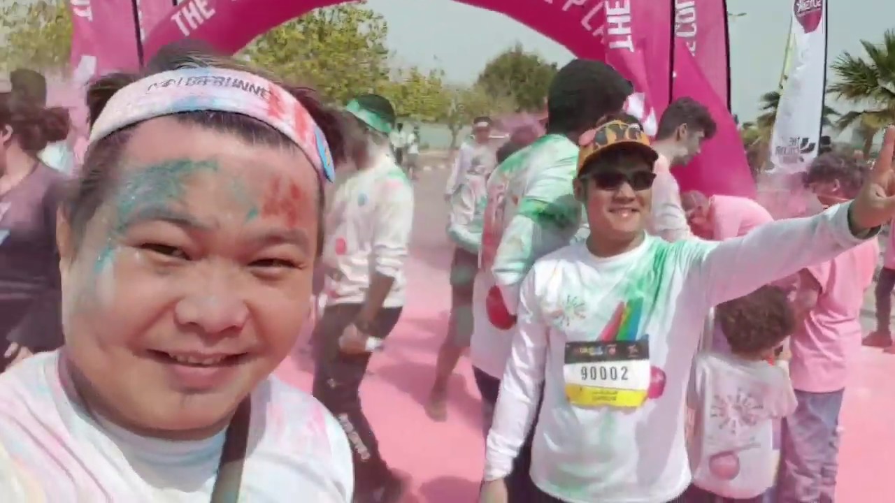 The Color Run Hero Tour in Saudi Arabia - أول سباق ألوان في السعودية ...