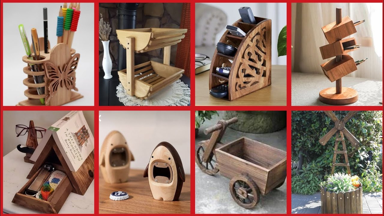 latest and trendy woodwork wooden project home decor decoration ideas ...