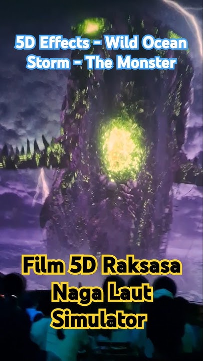 5D Simulator - Ocean Storm- the MONSTER | Raksasa Badai Laut #storm # ...