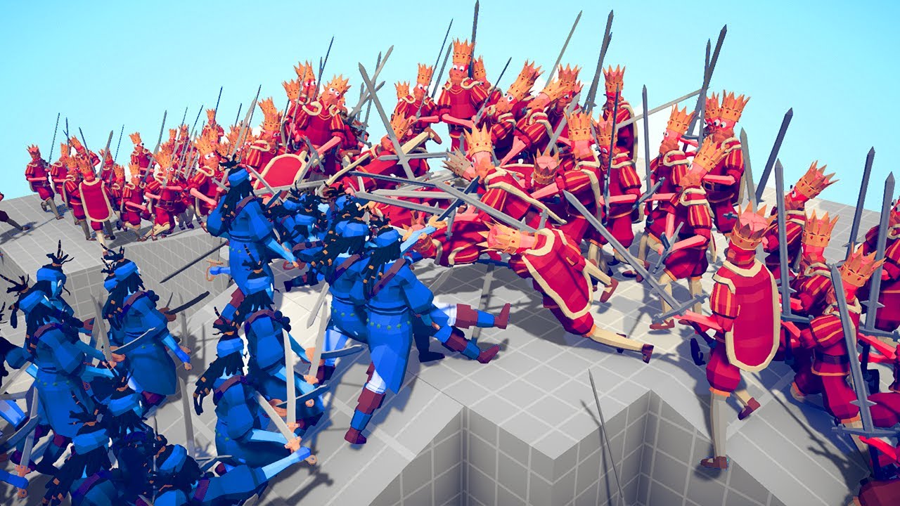 BOSS ARMY 👑 vs 👑 EVERY BOSS ARMY BATTLE / Totally Accurate Battle ...