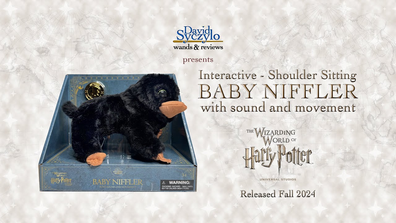 Interactive Baby Niffler - Universal Studios - YouTube