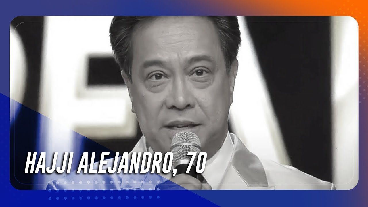 Hajji Alejandro dies at 70 | TeleRadyo Serbisyo - YouTube