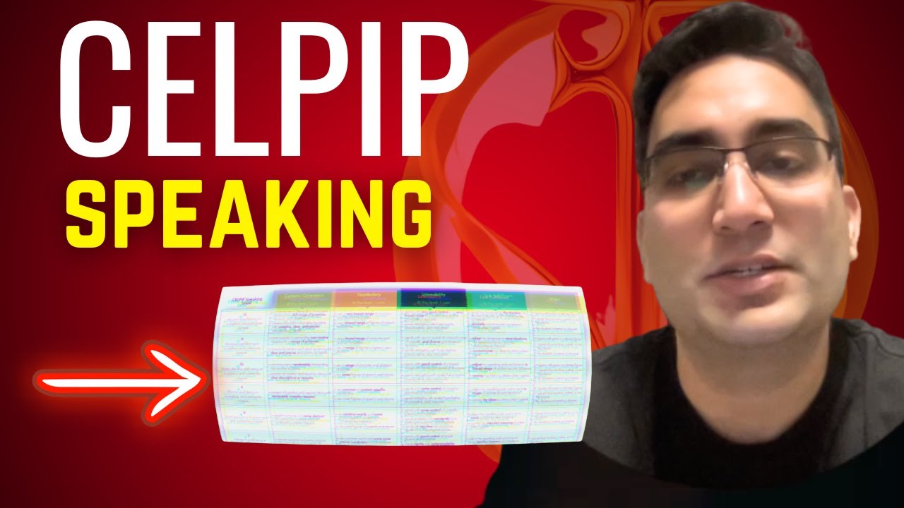 CELPIP Speaking Marking Criteria Explained - What You Should Do - YouTube