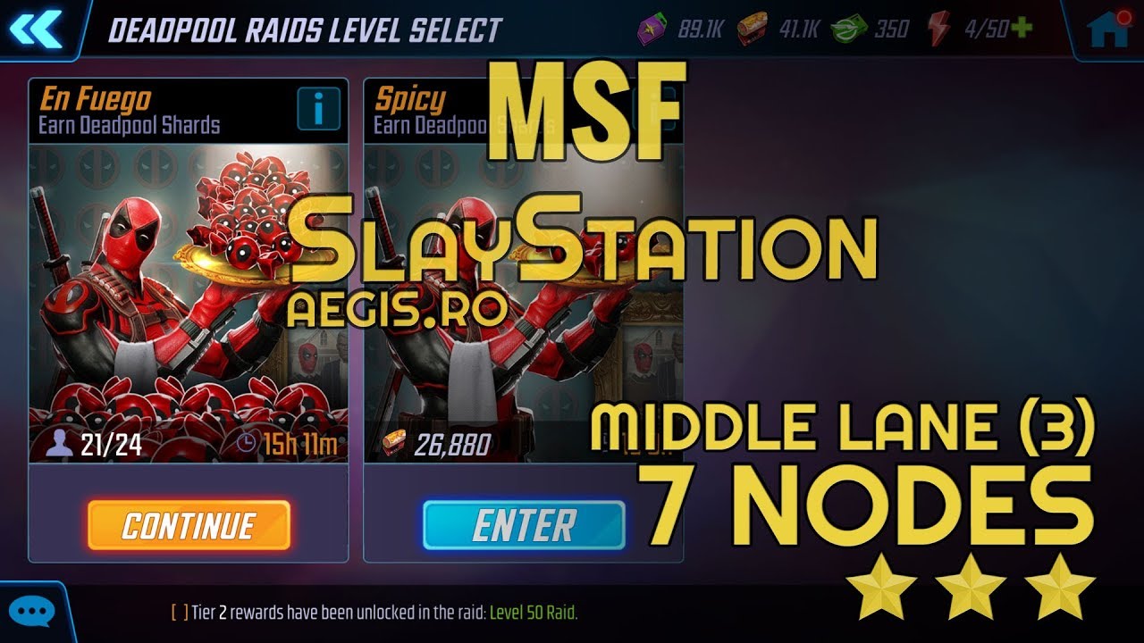 MSF En Fuego Raid, Middle Lane, 7 Nodes - YouTube