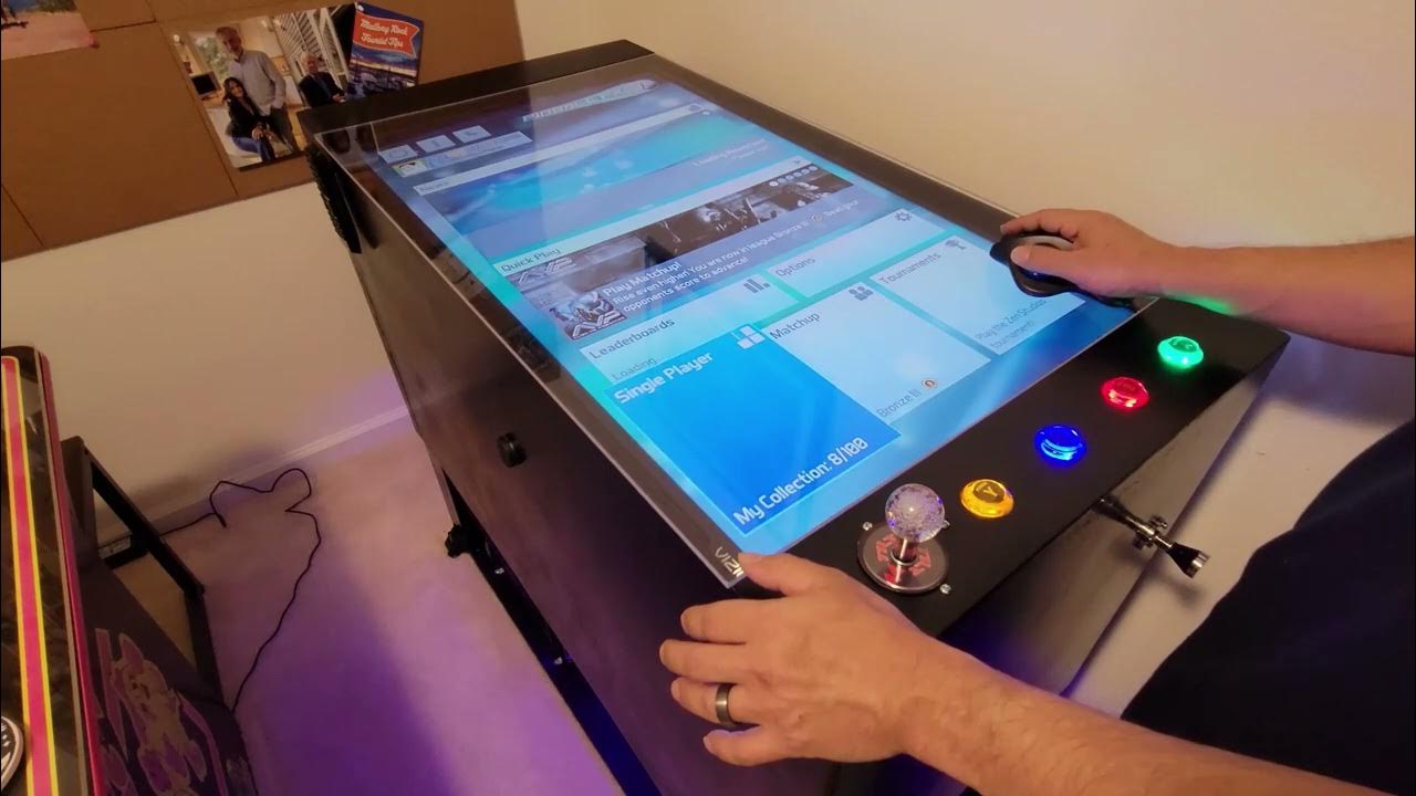 Homemade Video Pinball Table (Pinball FX3) - YouTube