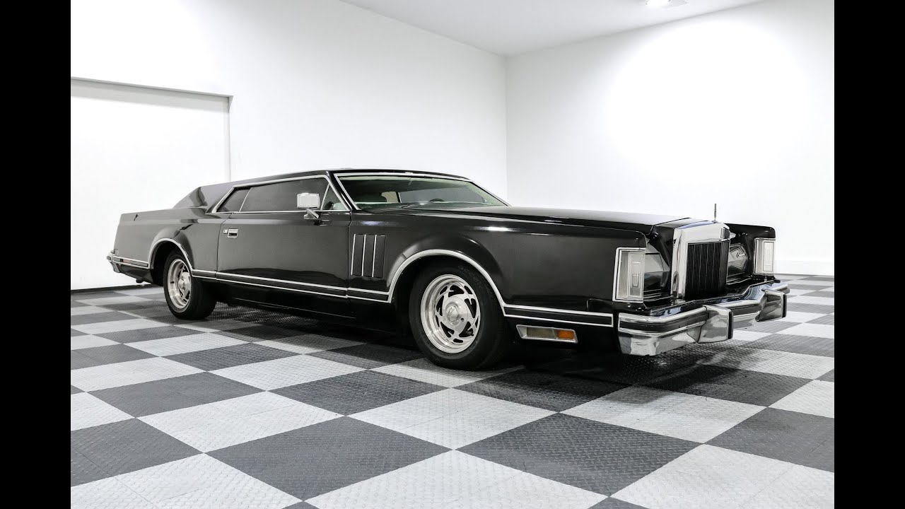 1977 Lincoln Mark V Walkaround - YouTube