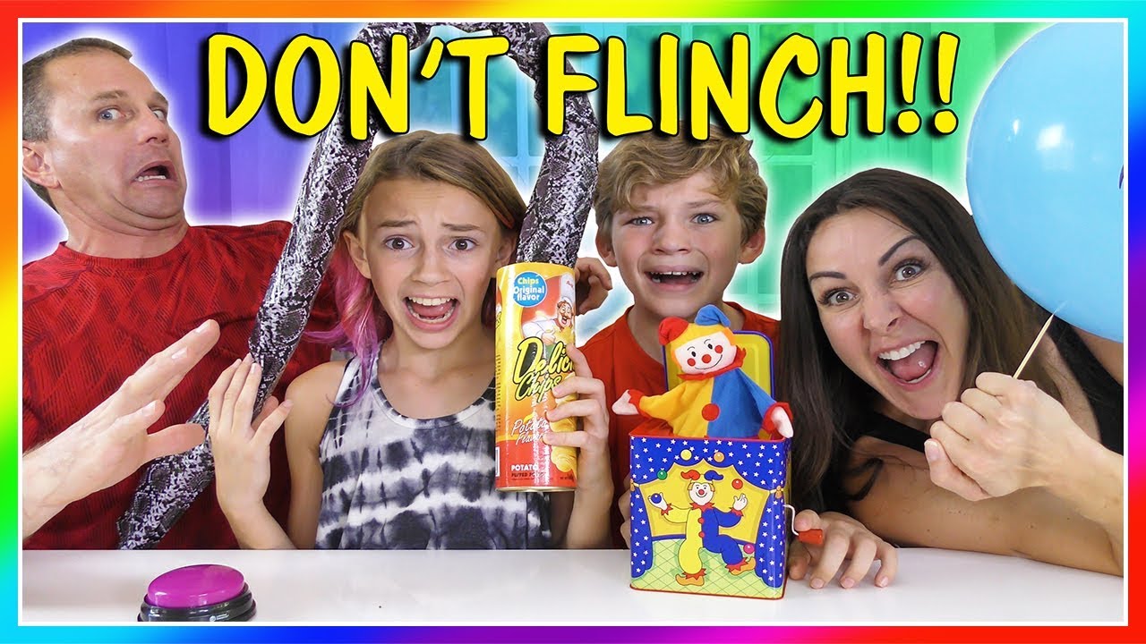 😁TRY NOT TO FLINCH CHALLENGE😂| We Are The Davises - YouTube