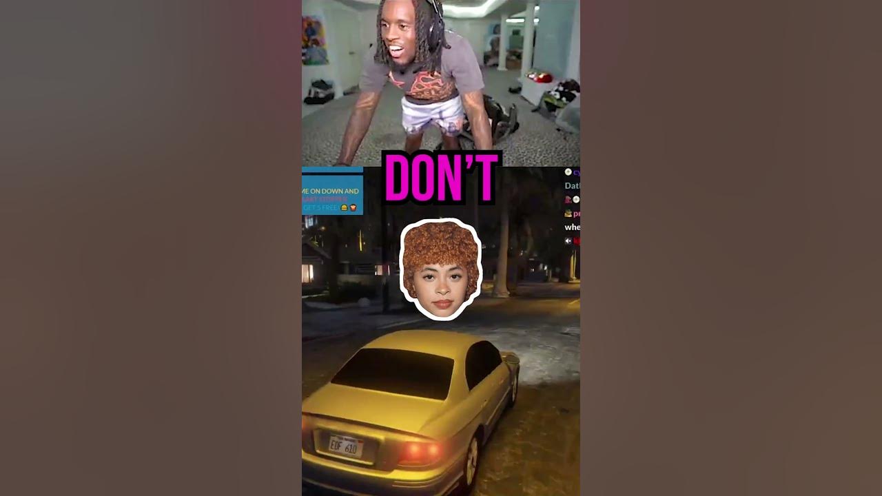 Kai Cenat Finds Ice Spice In Gta Youtube
