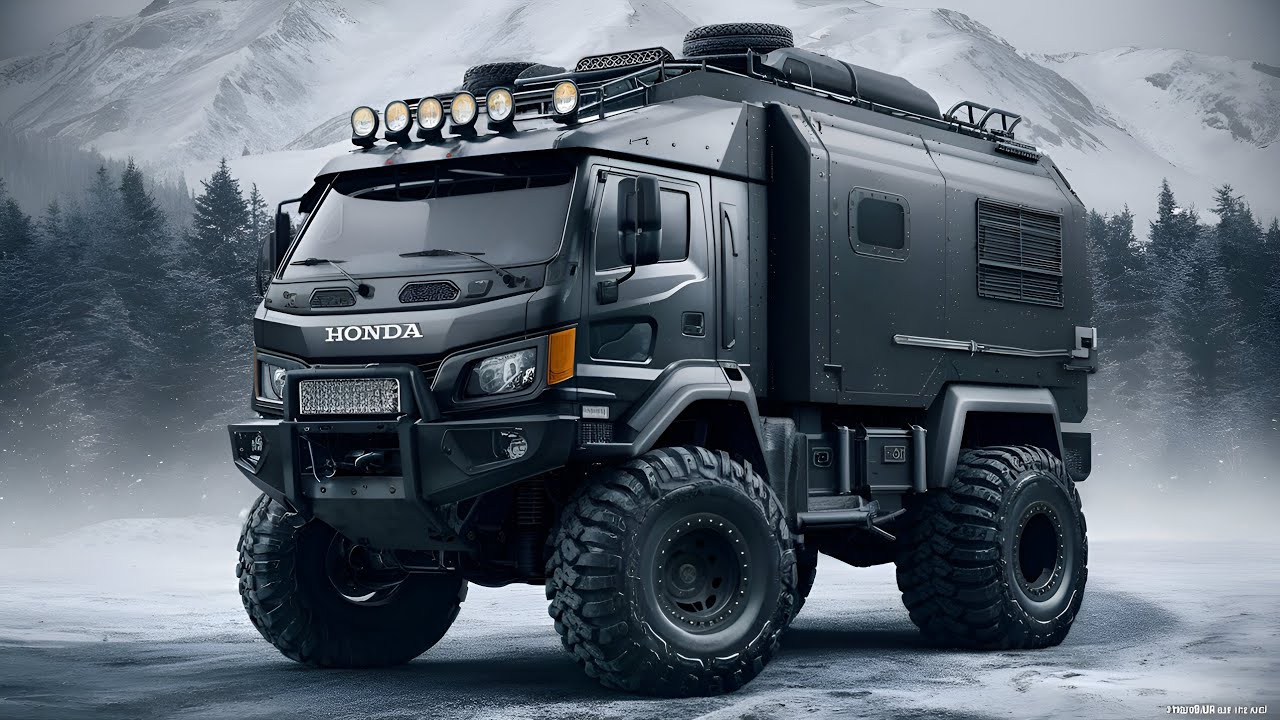 The New 2025 Honda Camper Van: Redefining Comfort and Style on the Road ...