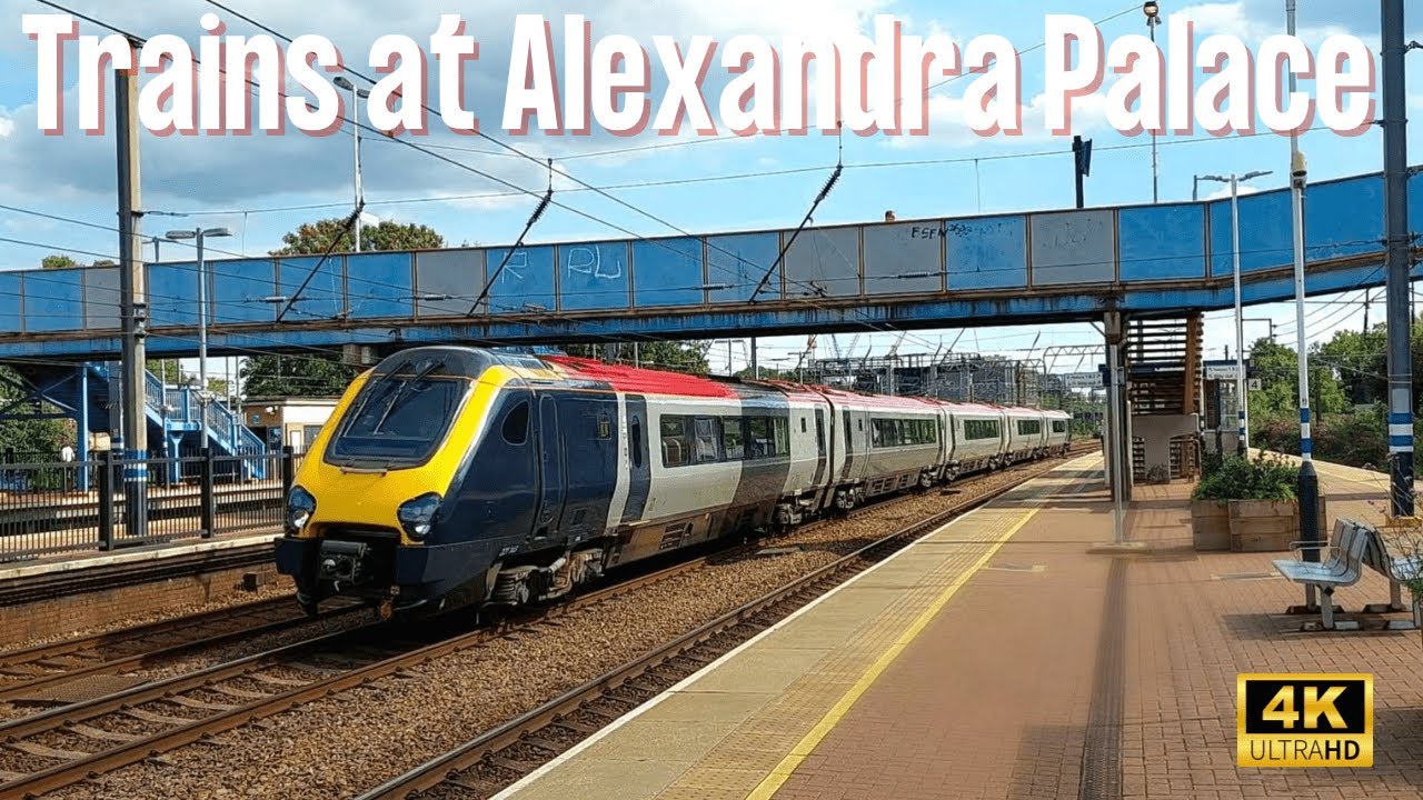 Trains at Alexandra Palace (16th August 2023) - YouTube