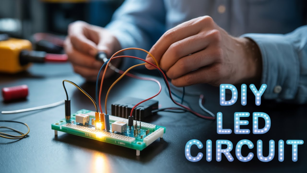 Build a Blinking LED Circuit: A Fun & Easy Electronics Project! - YouTube