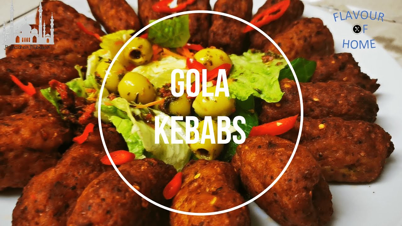 Gola Kebabs | Easy Recipe | Flavour of Home | - YouTube