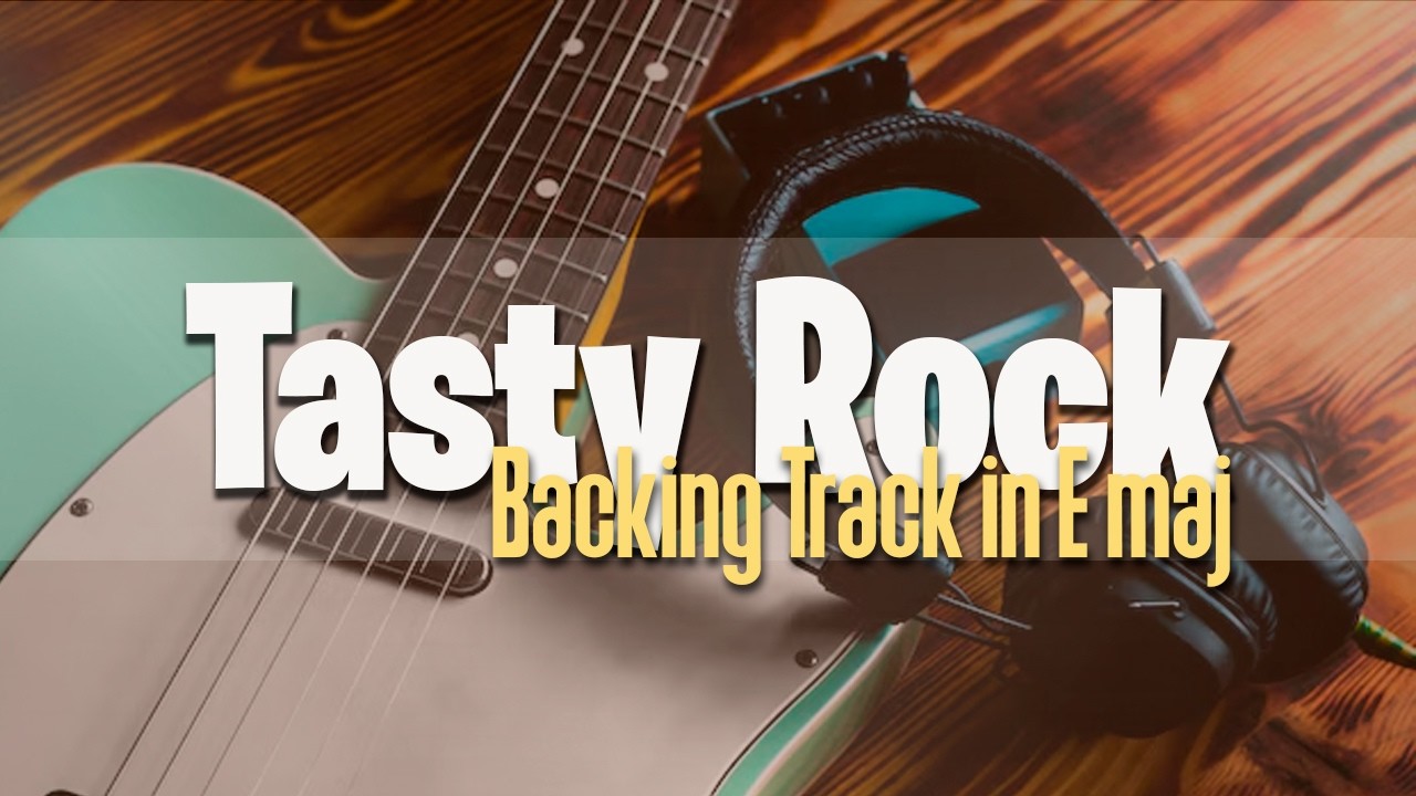 🎸 Tasty Rock Guitar Backing Track in Emaj Perfect for Guitar Solos ...