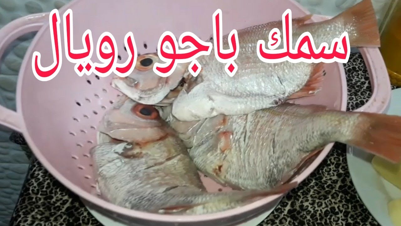 طريقة سهلة و سريعة وبسيطة لتحضير وطبخ سمك الباجو رويال في الفرن poisson ...