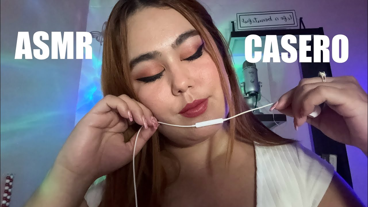 ASMR CASERO para DORMIR RÁPIDO | TOCO TU CARITA con MOUTH SOUNDS | Andre ASMR EN ESPAÑOL - YouTube