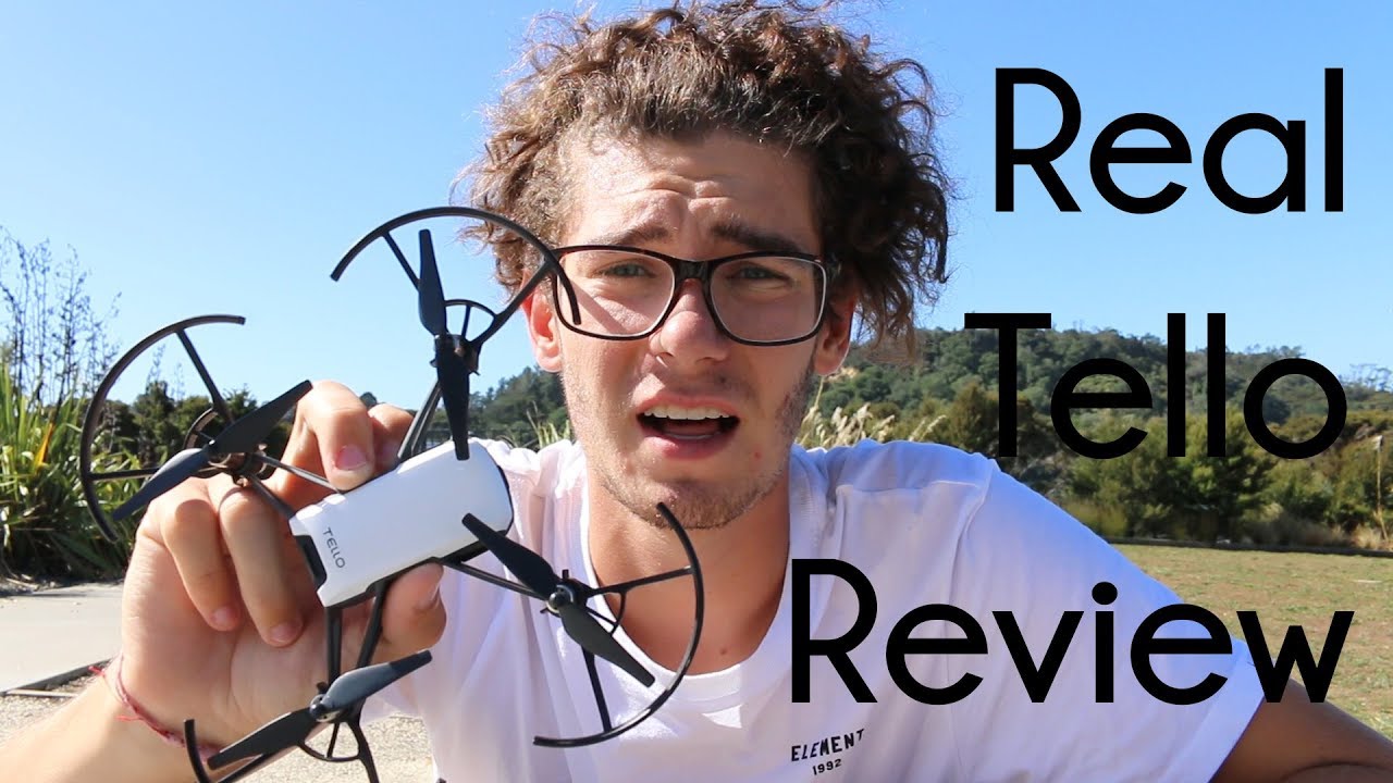An actual review of using a Tello for photography... - YouTube