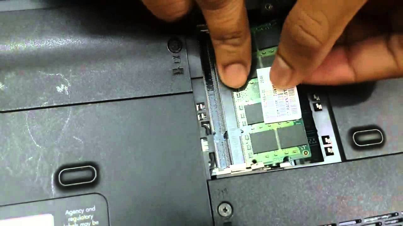 Upgrade/Install RAM for HP Laptops - YouTube