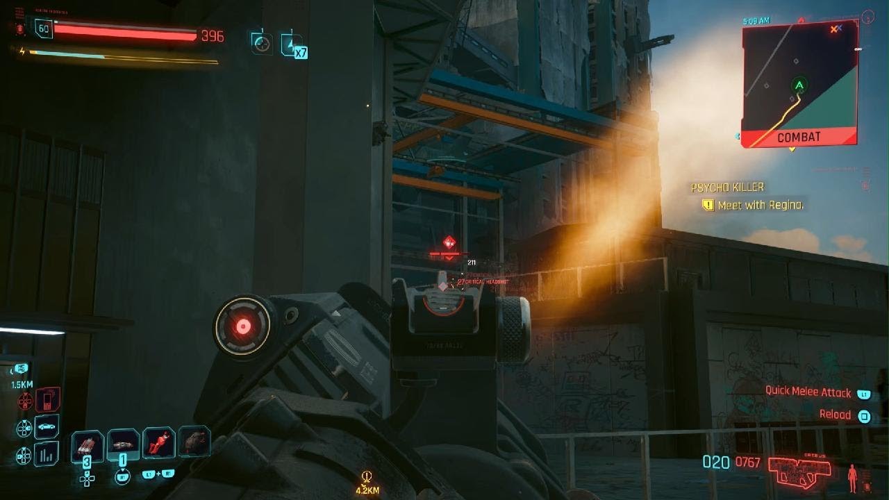 Cyberpunk 2077:Judge Dredd Build preview - YouTube