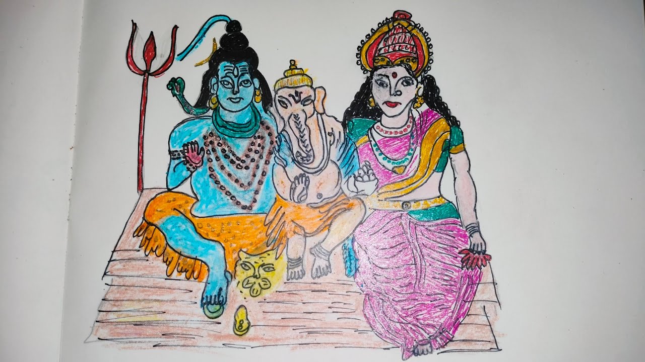 Drawing || Satya Rangoli - YouTube