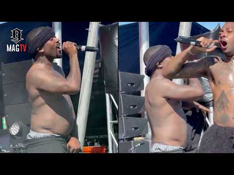 Ray J Got His Shirt Off Again While Performing \