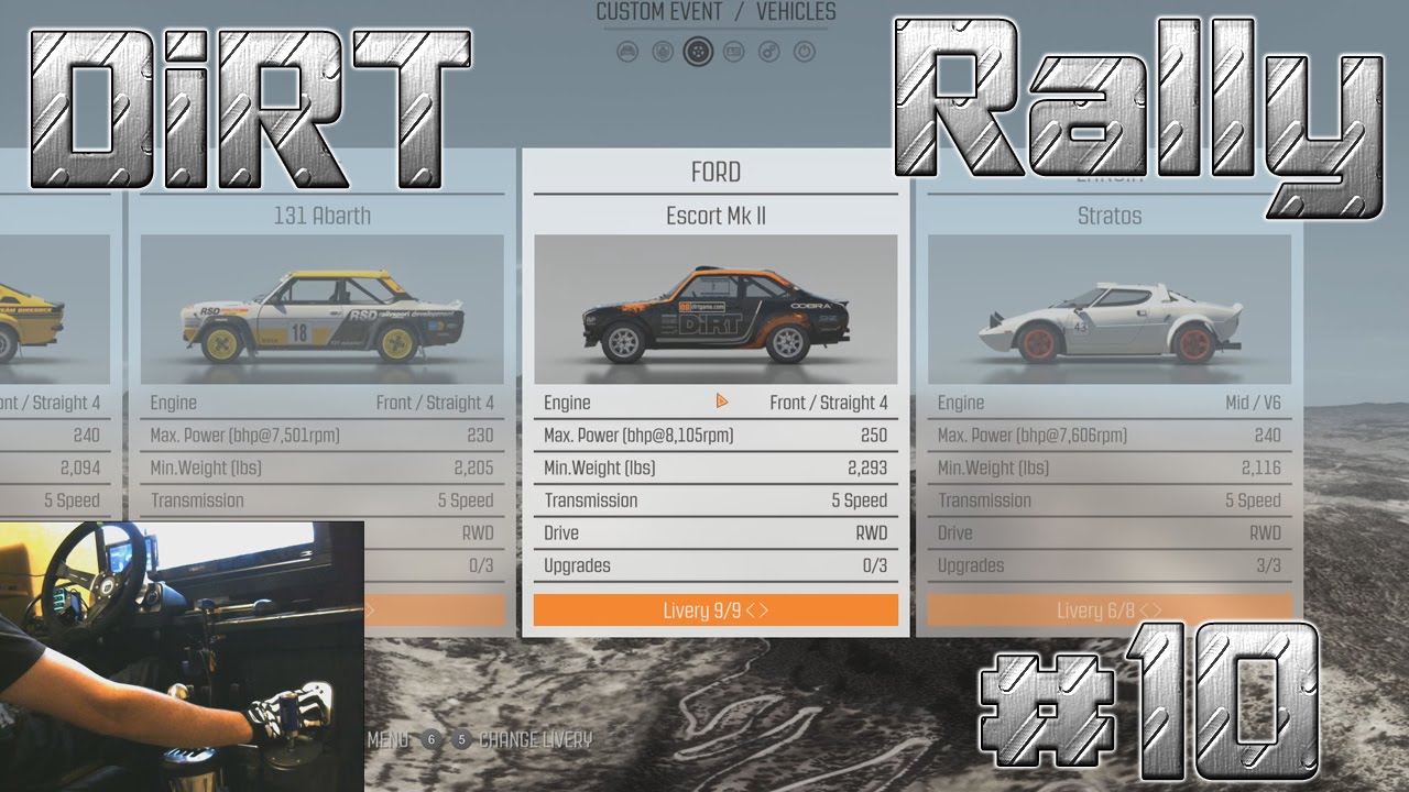 DiRT Rally #10 | Gotta Drive 'em All | Ford Escort | New Setup!!! - YouTube