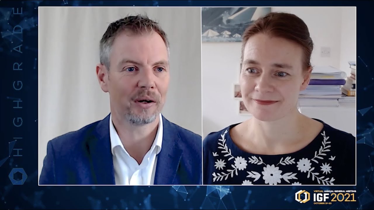 IGF AGM: Froydis Cameron-Johansson | Resetting Partnerships - YouTube