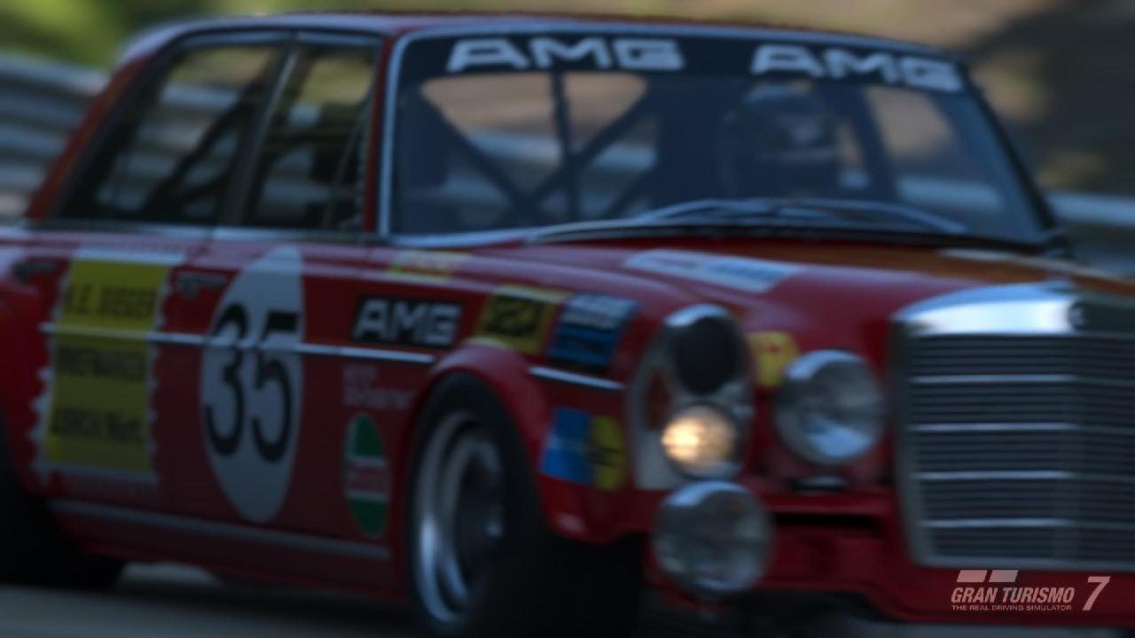 300 SEL 6.8 AMG '71 Mercedes-Benz Gran Turismo 7 - YouTube