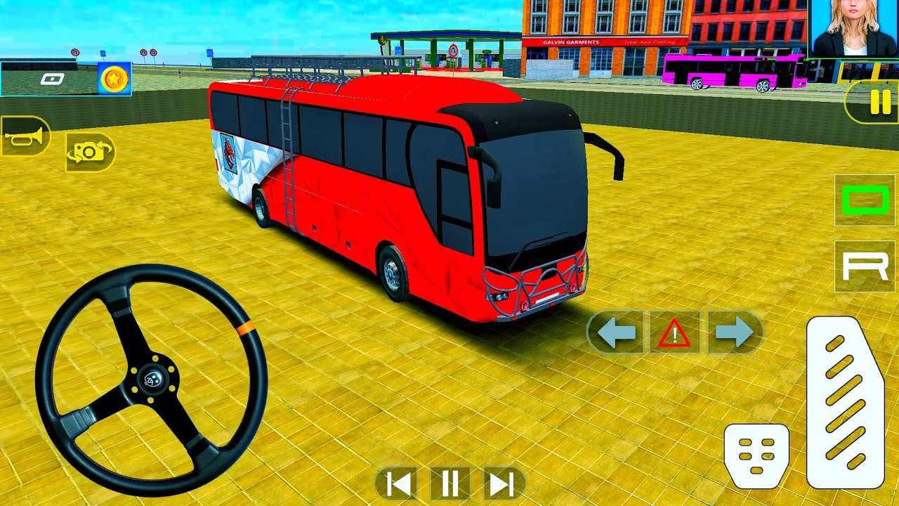 Coach Bus Simulator City Mini Vehicle Euro Bus Simulator driving ...