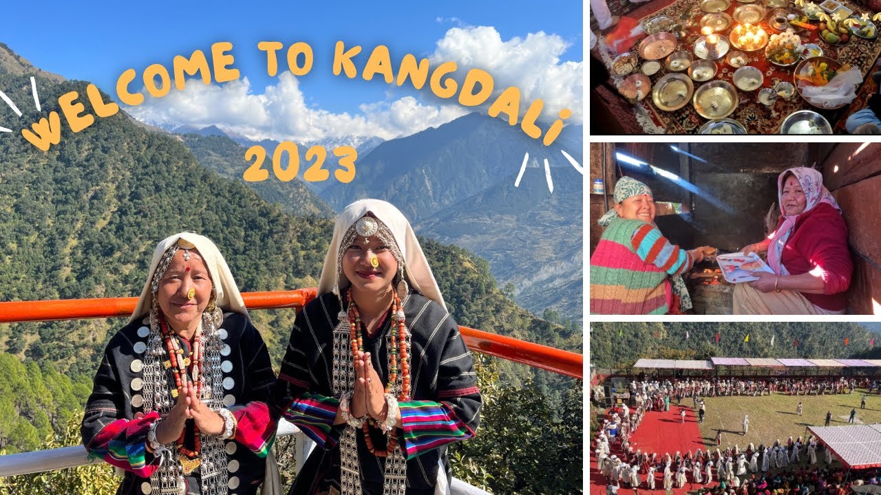 KANGDALI 2023 || rung (bhotiya tribe) in Uttarakhand || रंग जनजाति ने ...