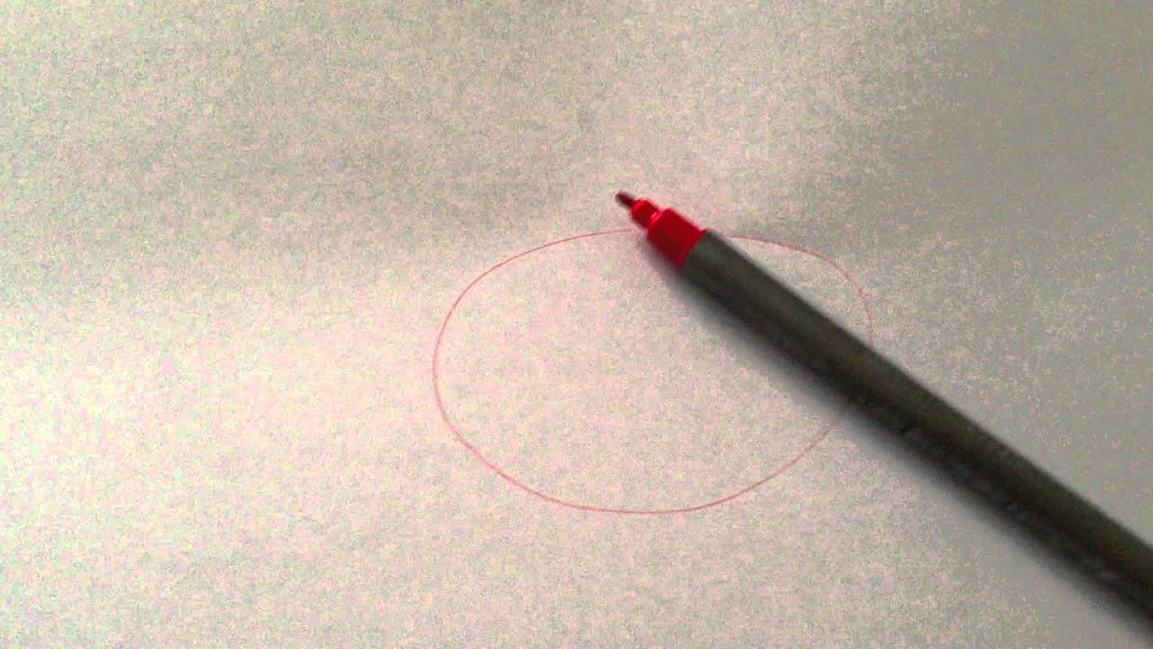 How To Draw A Circle - YouTube