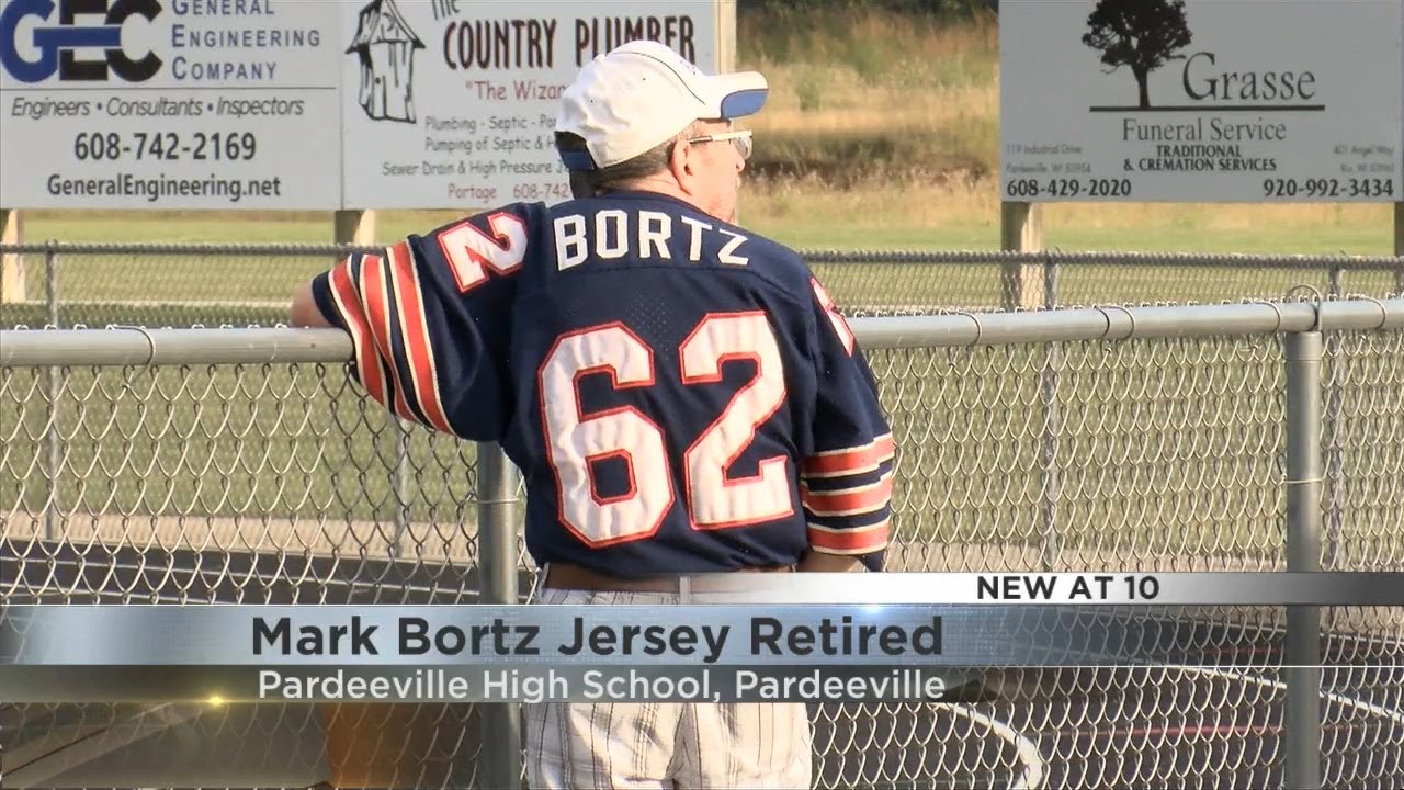 Pardeeville High School retires former NFL guard Mark Bortz's jersey ...