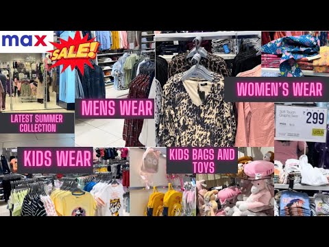Max Fashion Store Tour: Best Deals & Latest Summer Collection for Men ...