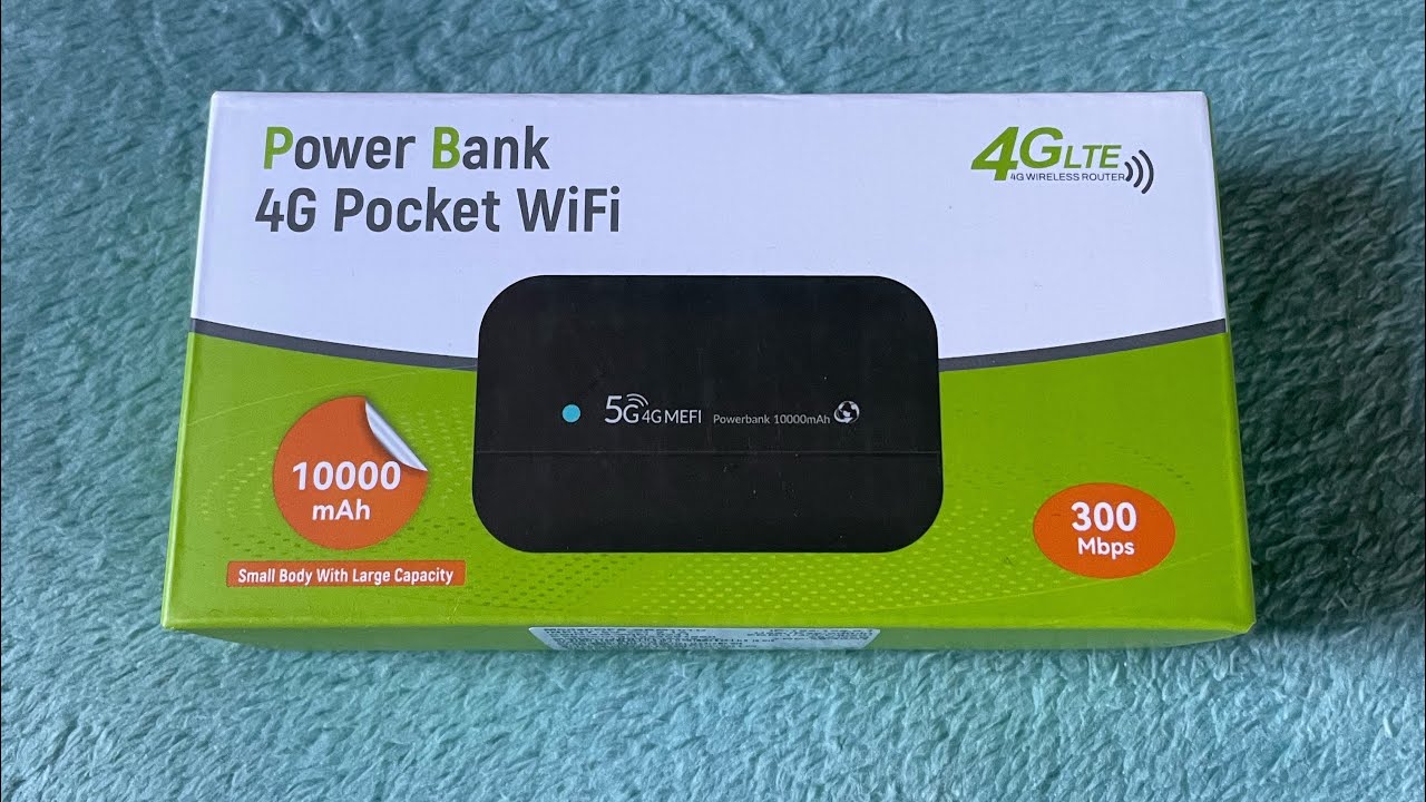 Powerbank & 4G Pocket Wifi 2023 - YouTube