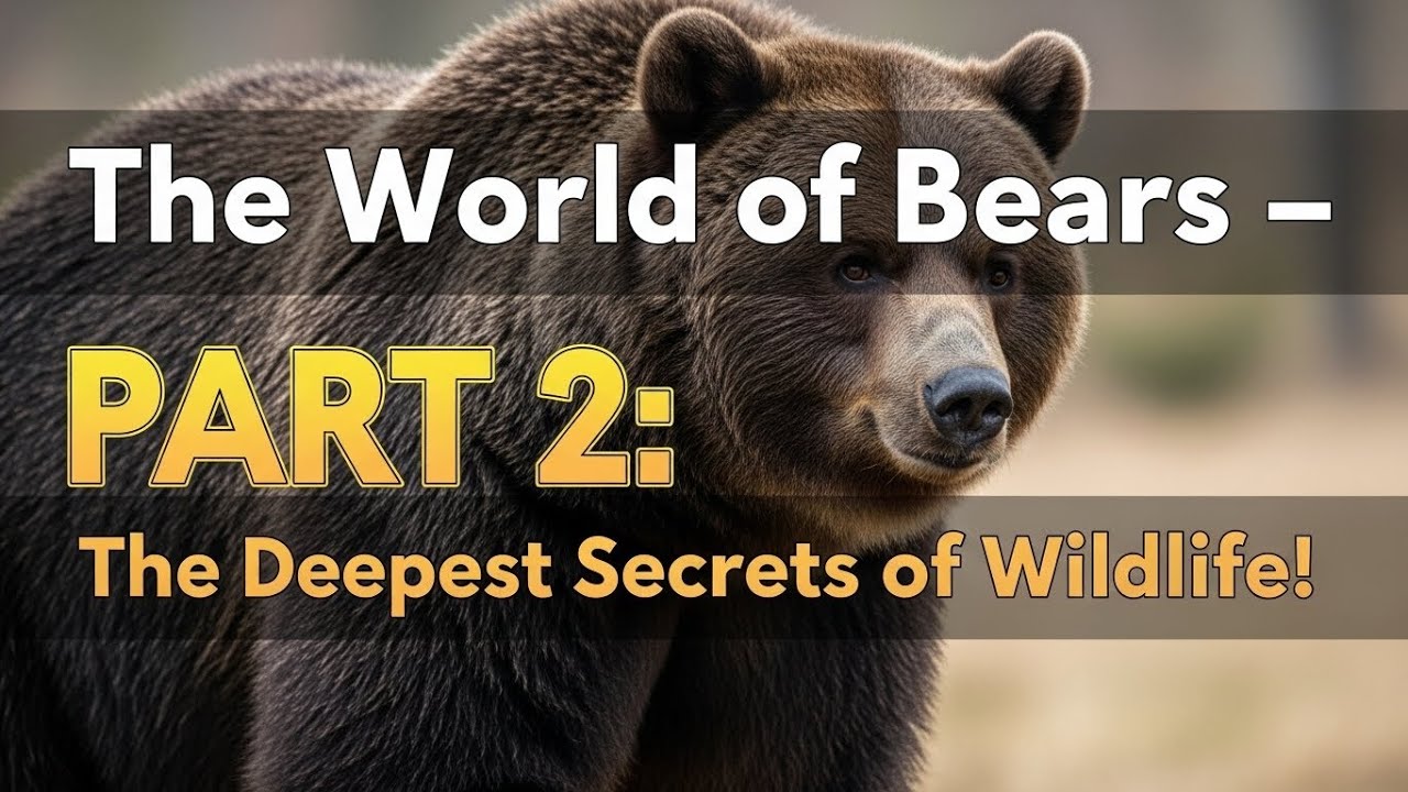 The World of Bears – PART 2: The Deepest Secrets of Wildlife! - YouTube