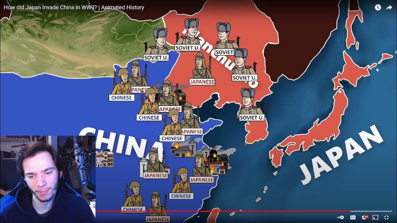 Historian Reacts - How did Japan Invade China in WWII? | Animated ...