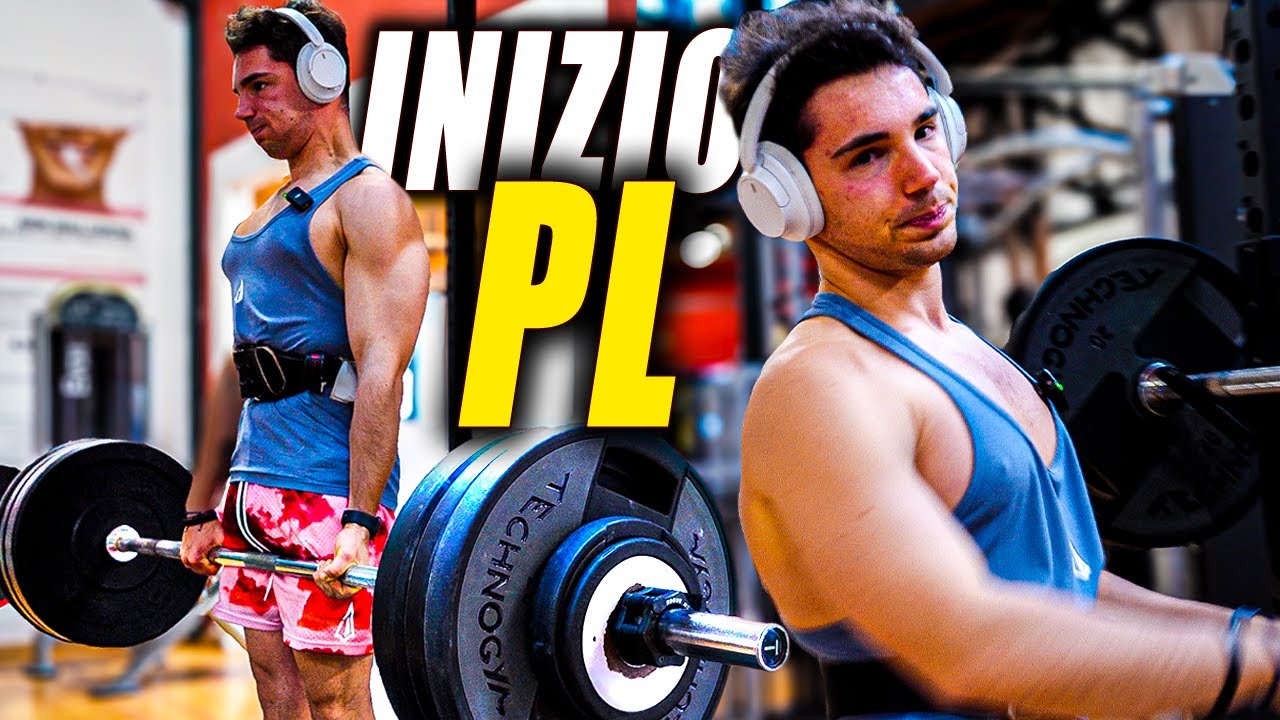 PRIMO ALLENAMENTO DI POWER LIFTING + DIETA - YouTube