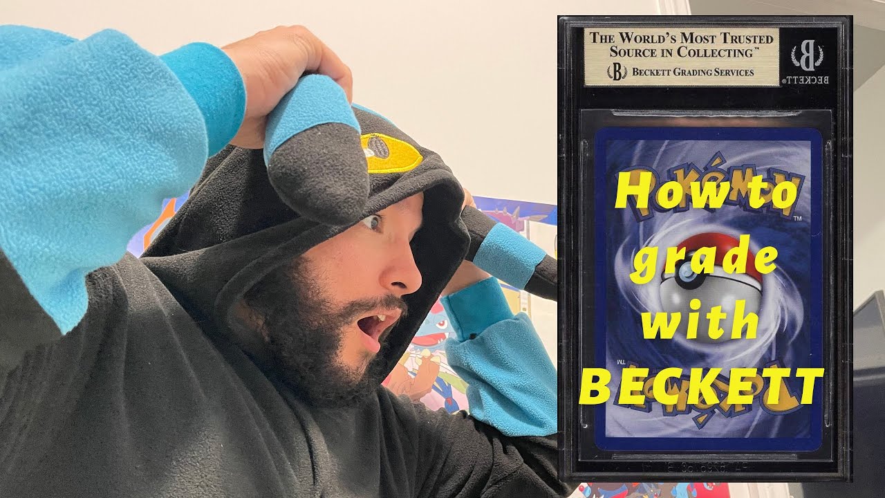 How to Grade Pokémon Cards with Beckett 2022 new form! Step-by-Step ...