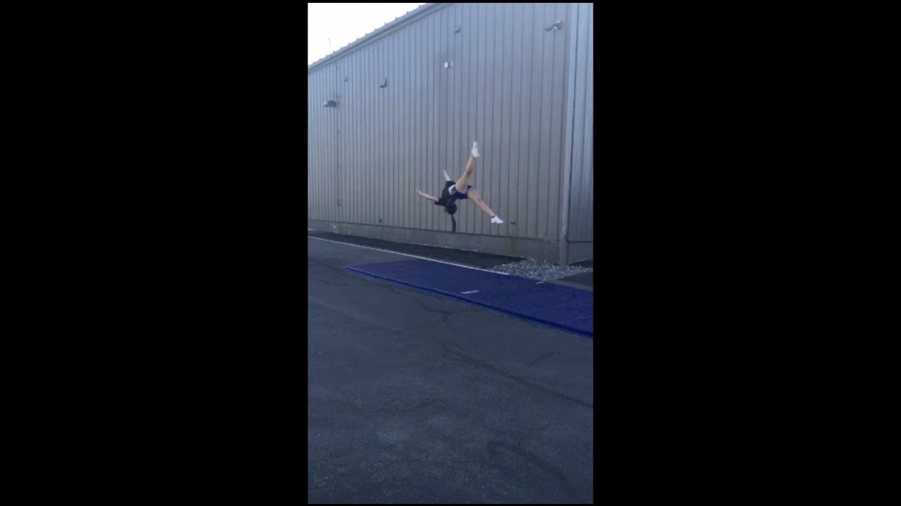 Megan Waters- Austin Peay State University Cheerleading Tryout - YouTube