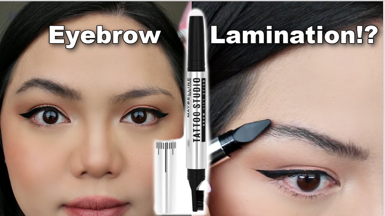 New Maybelline Tattoo Brow Lift Stick First Impression - YouTube