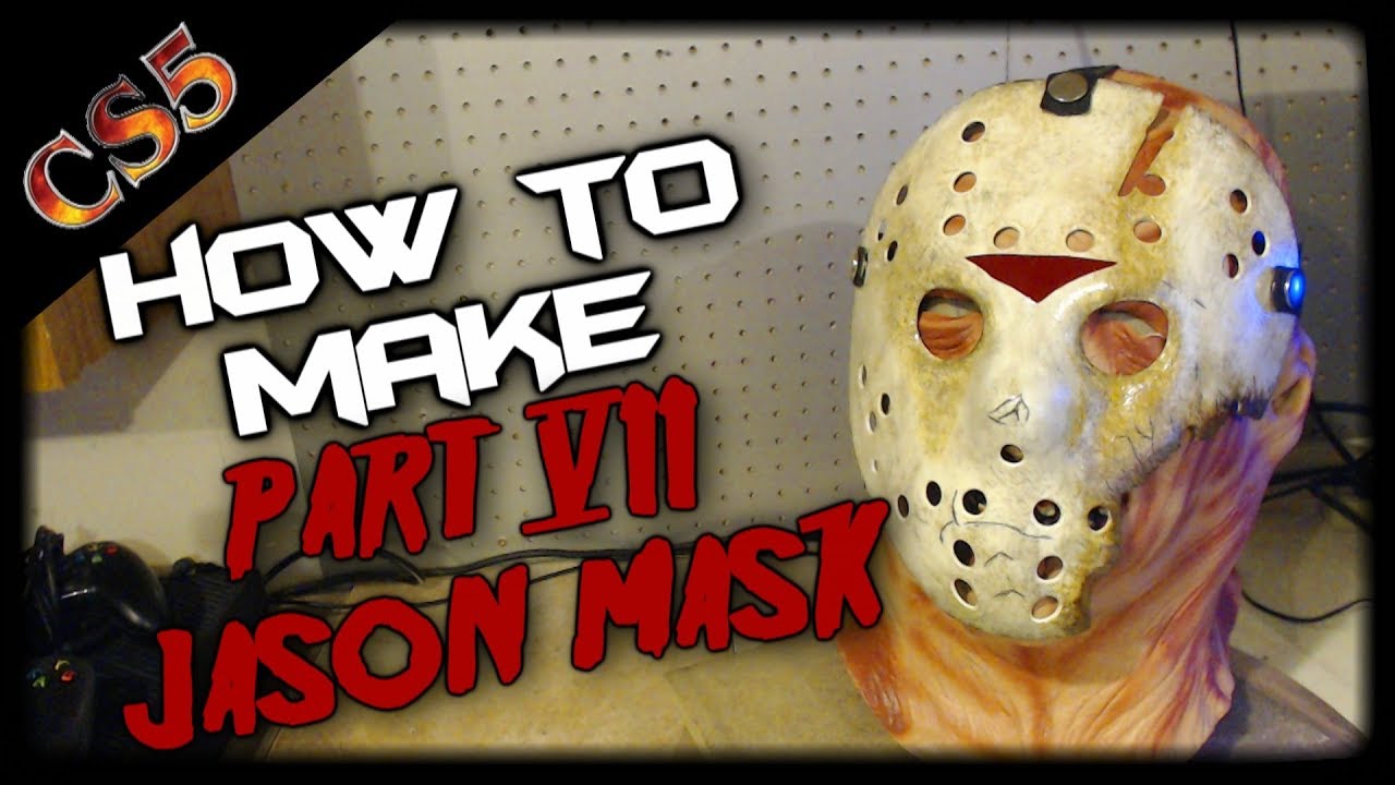 (DIY) How to Make a Part 7 Jason Mask (The New Blood ) Friday the 13th ...