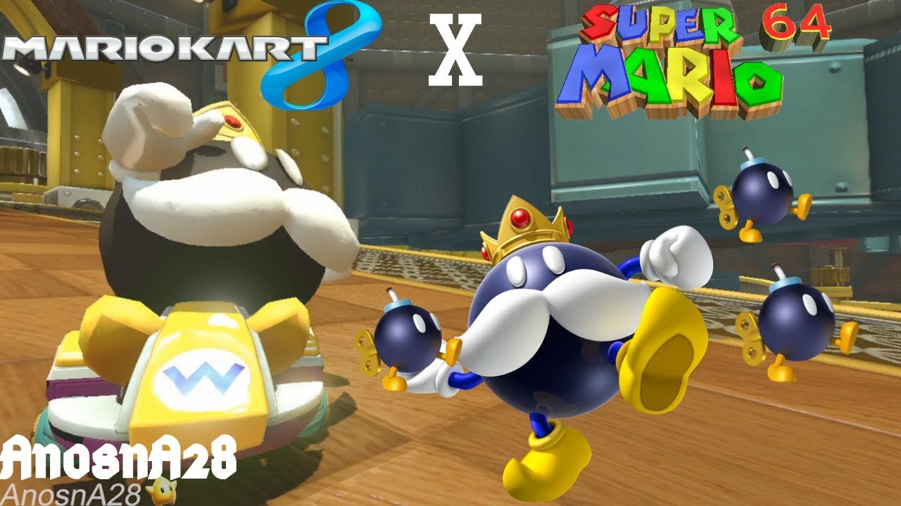 Mario kart 8: King Bob-Omb from Super Mario 64 - YouTube