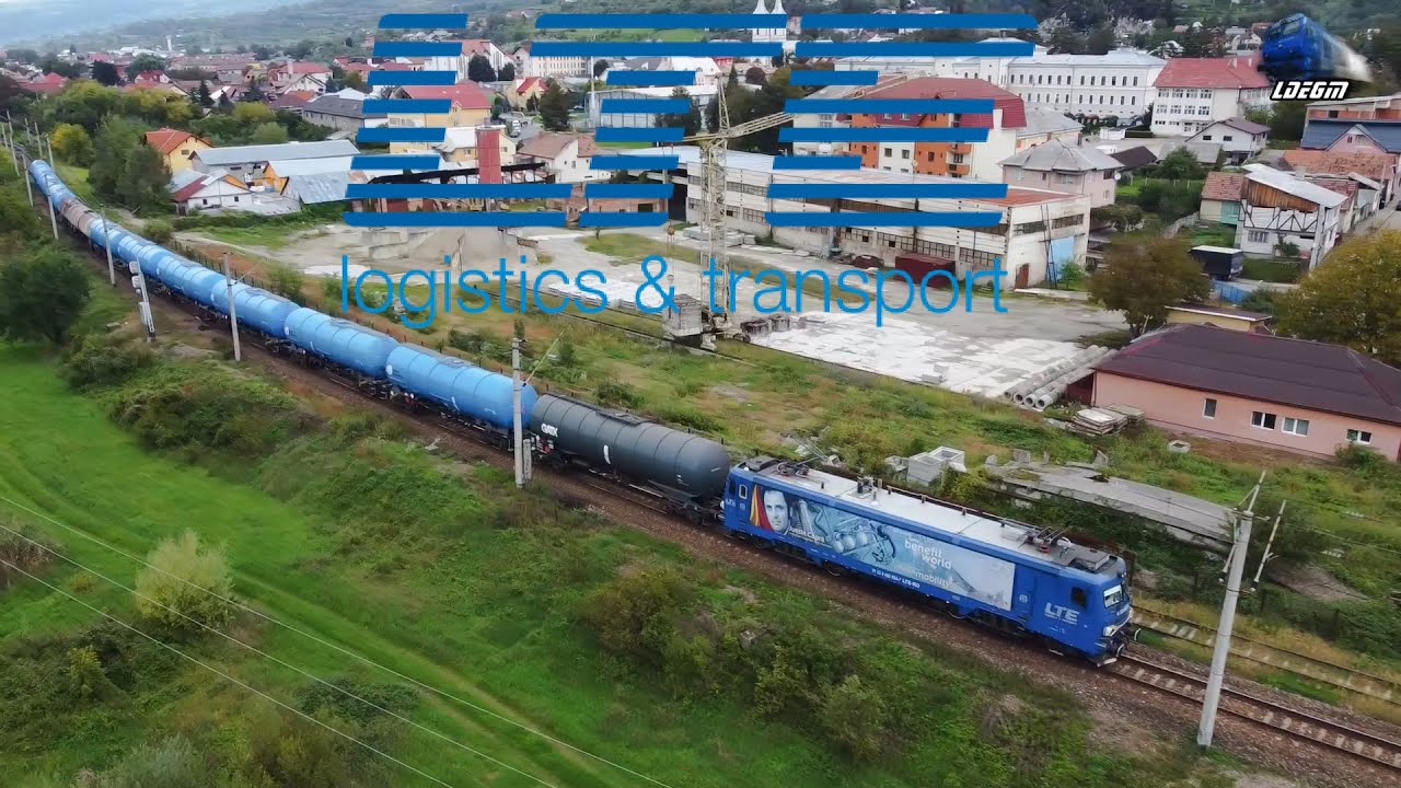 Tren de Marfă LTE & LEMA 480 004-7 Tranzitează Orașul Năsăud - 23 ...