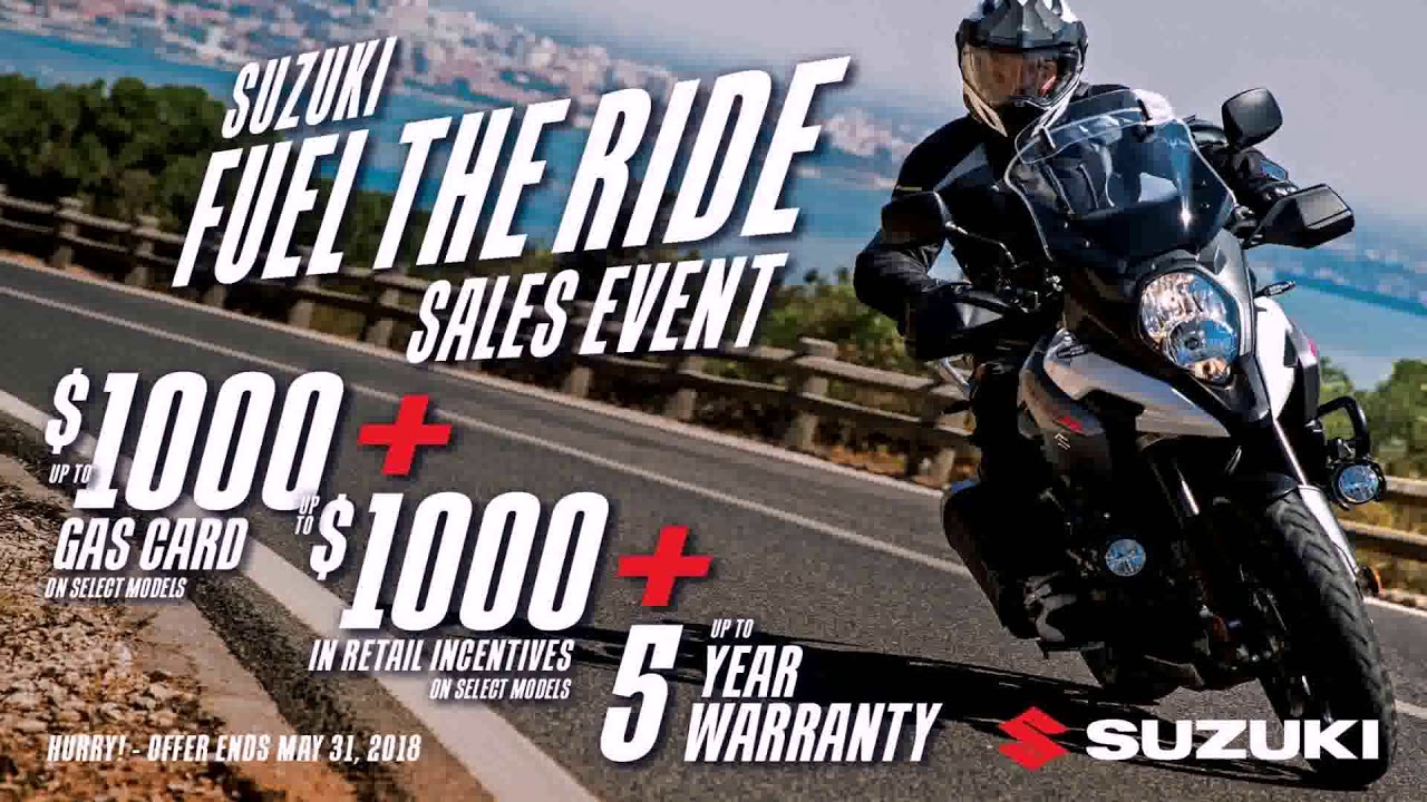 2018 Suzuki Motorcycle Lineup - YouTube