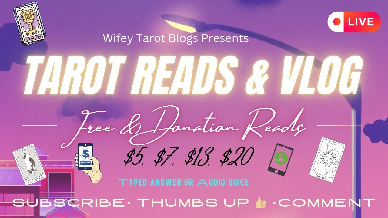 🔴LIVE: Free Tarot Readings (Skip Wait, Donate, Get More Clairty $5 $7 $13 $20) Read Description🔮 ...