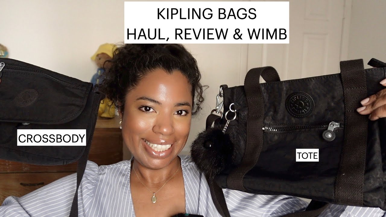 KIPLING JAYLA TOTE AND SABIAN CROSSBODY BAGS - YouTube