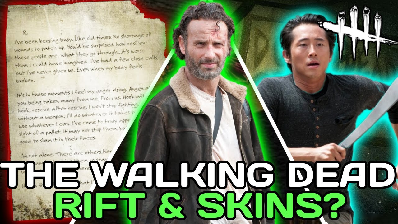 THE WALKING DEAD x DBD LORE! Possible Rift & Legendary Skins? - Dead By ...