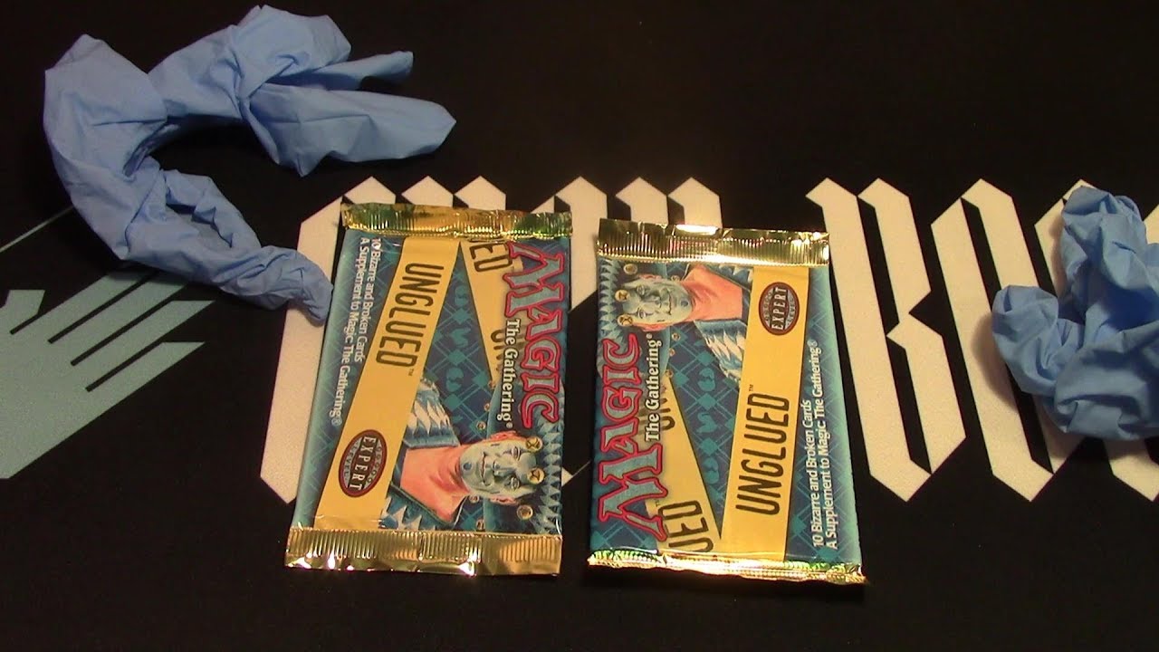 MTG Two Unglued Boosters Opened! Let the fun times Roll! - YouTube